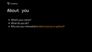 Intro to Python for Data Science | PDF