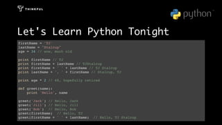 Intro to Python for Data Science | PPT
