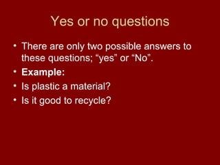What is a good question.ppt