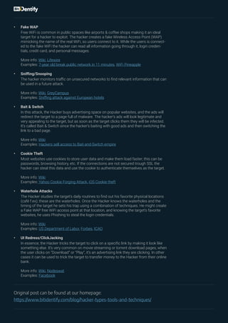 What is a Hacker (part 1): Types, tools and techniques | PDF