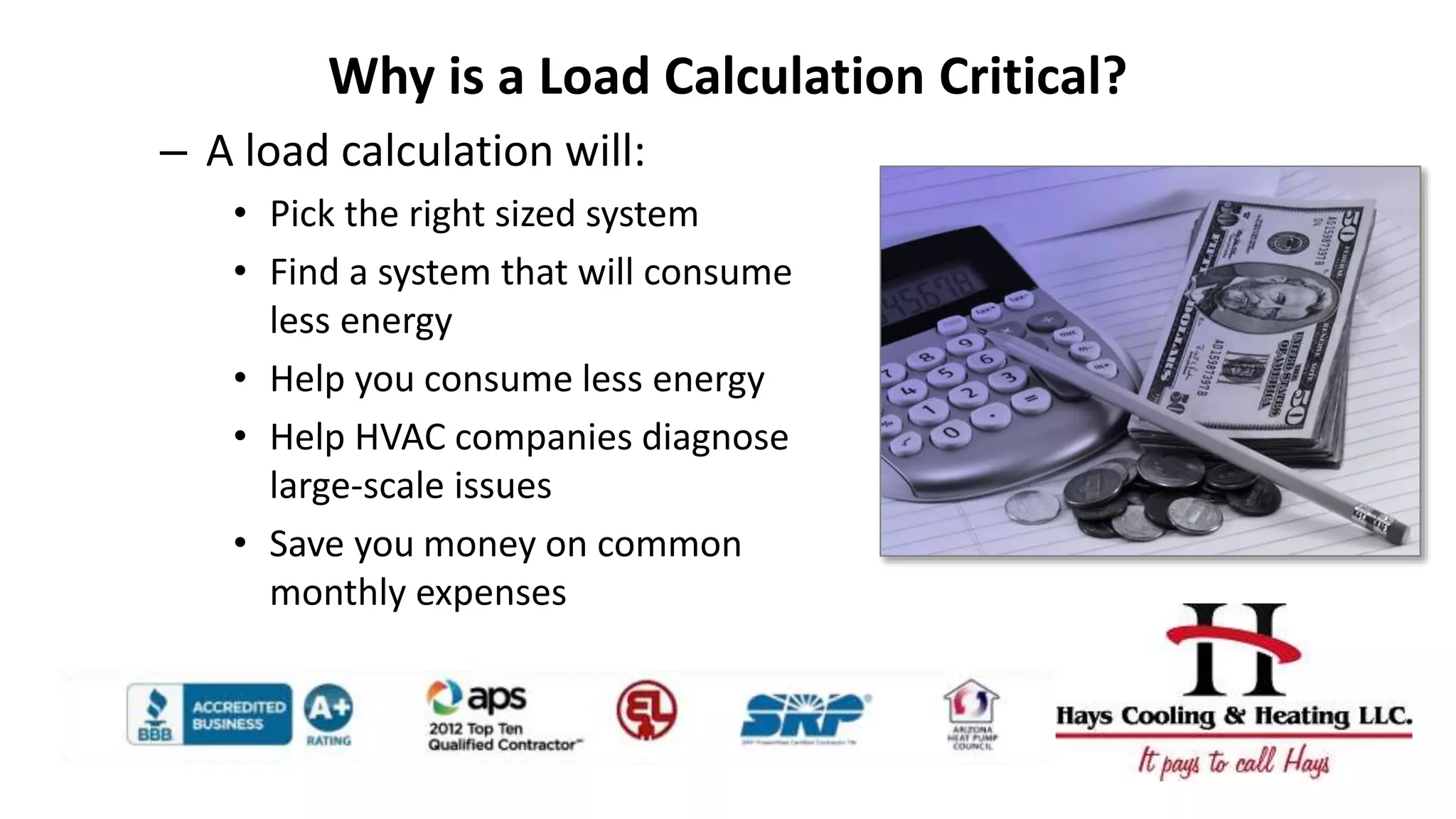 What Is A HVAC Load Calculation And Why Is It Important? | PPT