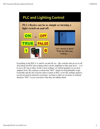 What is a PLC ? | PDF