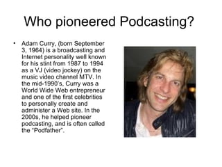 What Is A Podcast | PPT