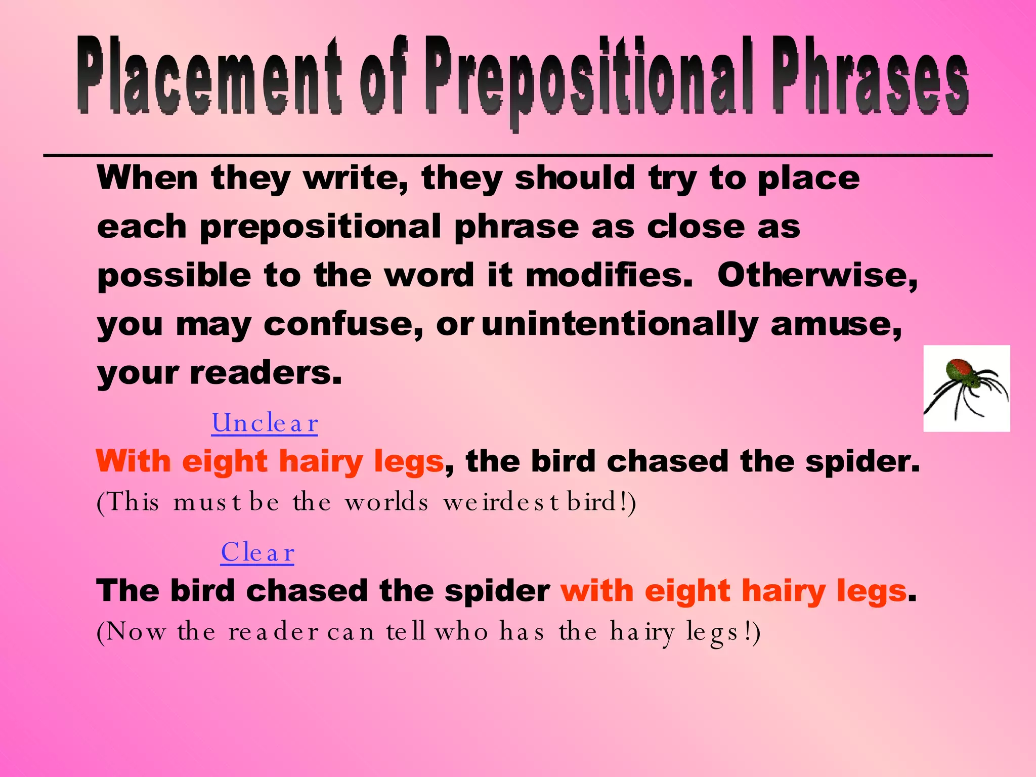 What Is A Preposition? | PPT