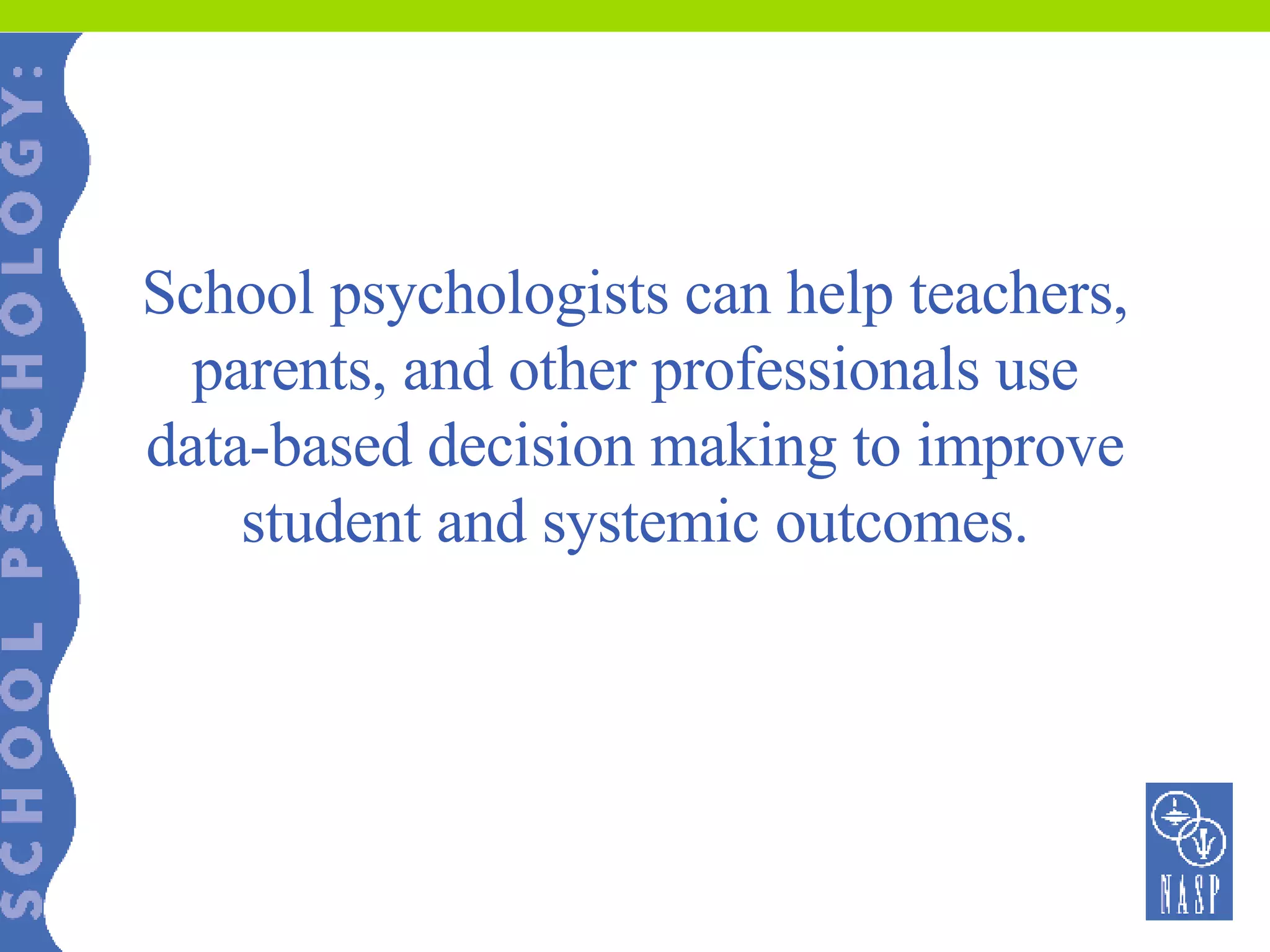 What Is A School Psychologist Powerpoint | PPT