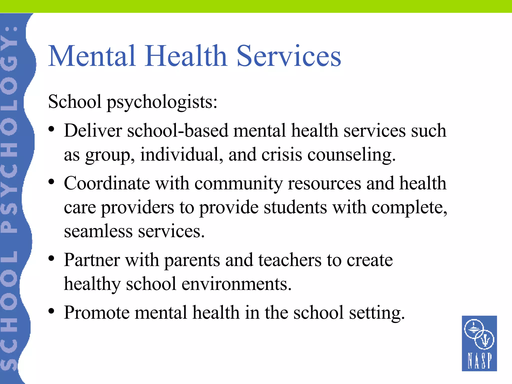 What Is A School Psychologist Powerpoint | PPT