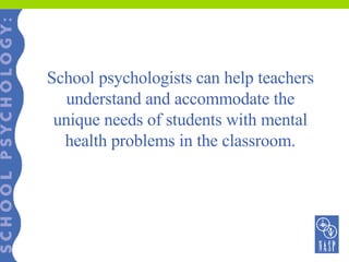 What Is A School Psychologist Powerpoint | PPT