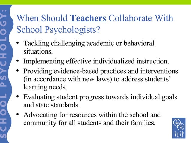 What Is A School Psychologist Powerpoint | PPT