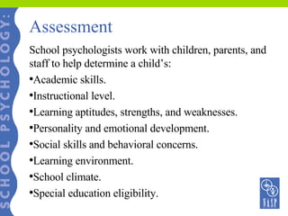 What Is A School Psychologist Powerpoint | PPT