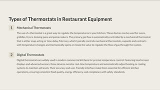Understanding Thermostats and How They Work with the Types You Should Know | PDF