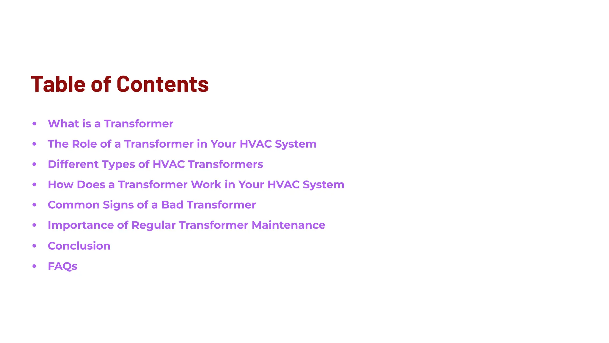What Does a Transformer Do in an HVAC System? A Complete Guide | PDF