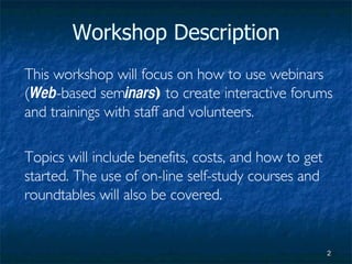 What Is a Webinar, and How Can You Use It? | PPT