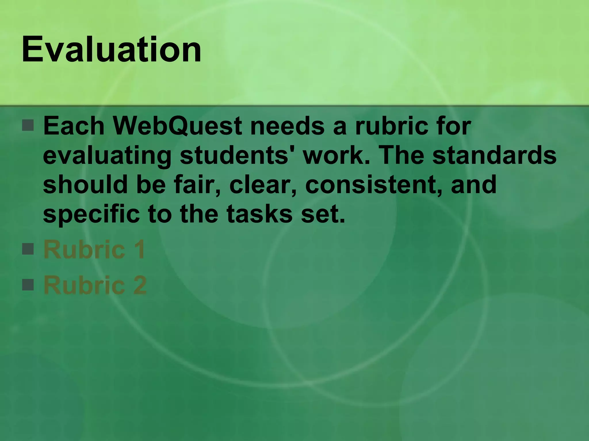 What is a WebQuest? | PPT