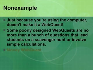 What is a WebQuest? | PPT