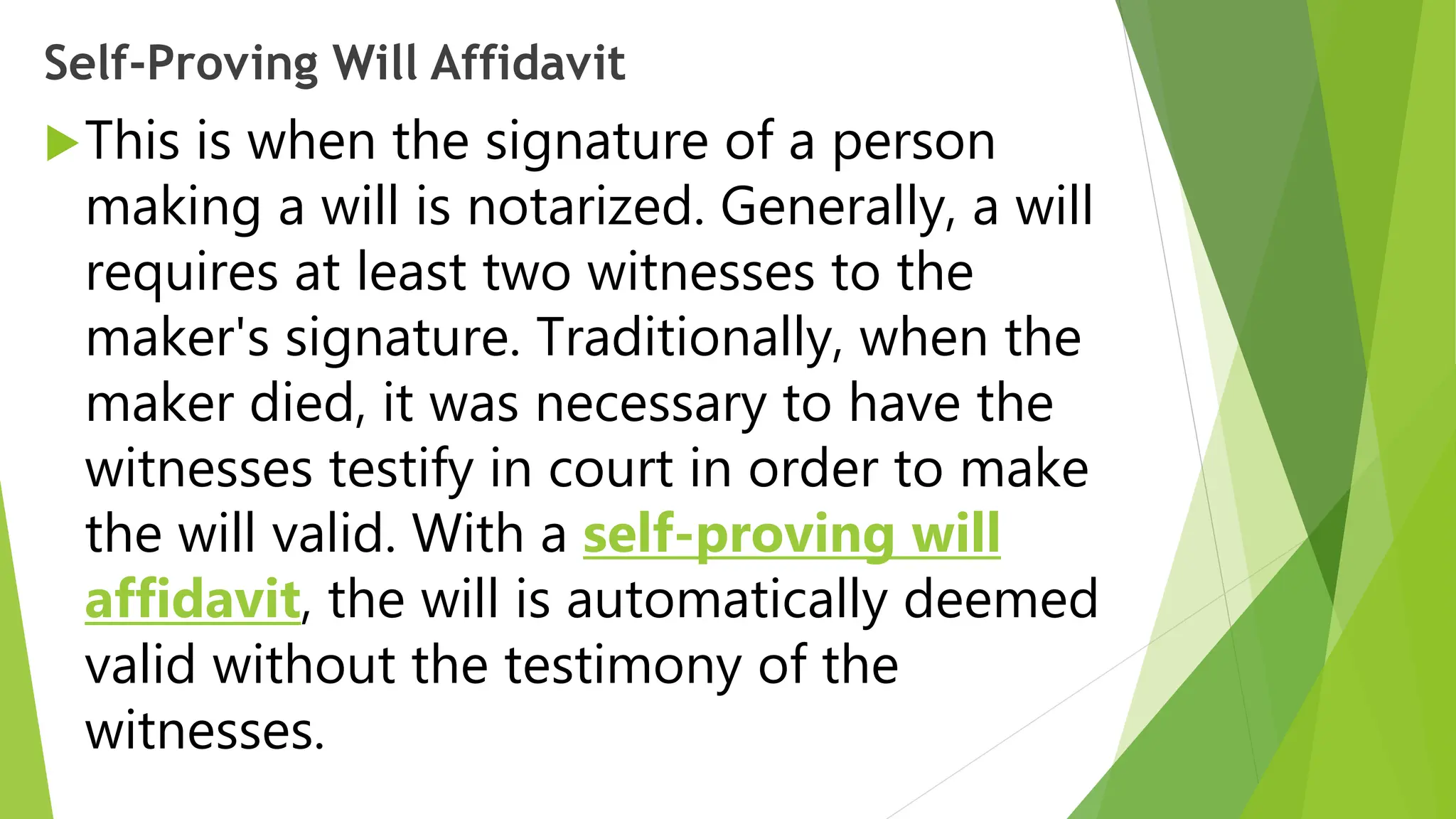 WHAT-IS-AFFIDAVIT. Meaning, examples and elements | PPT