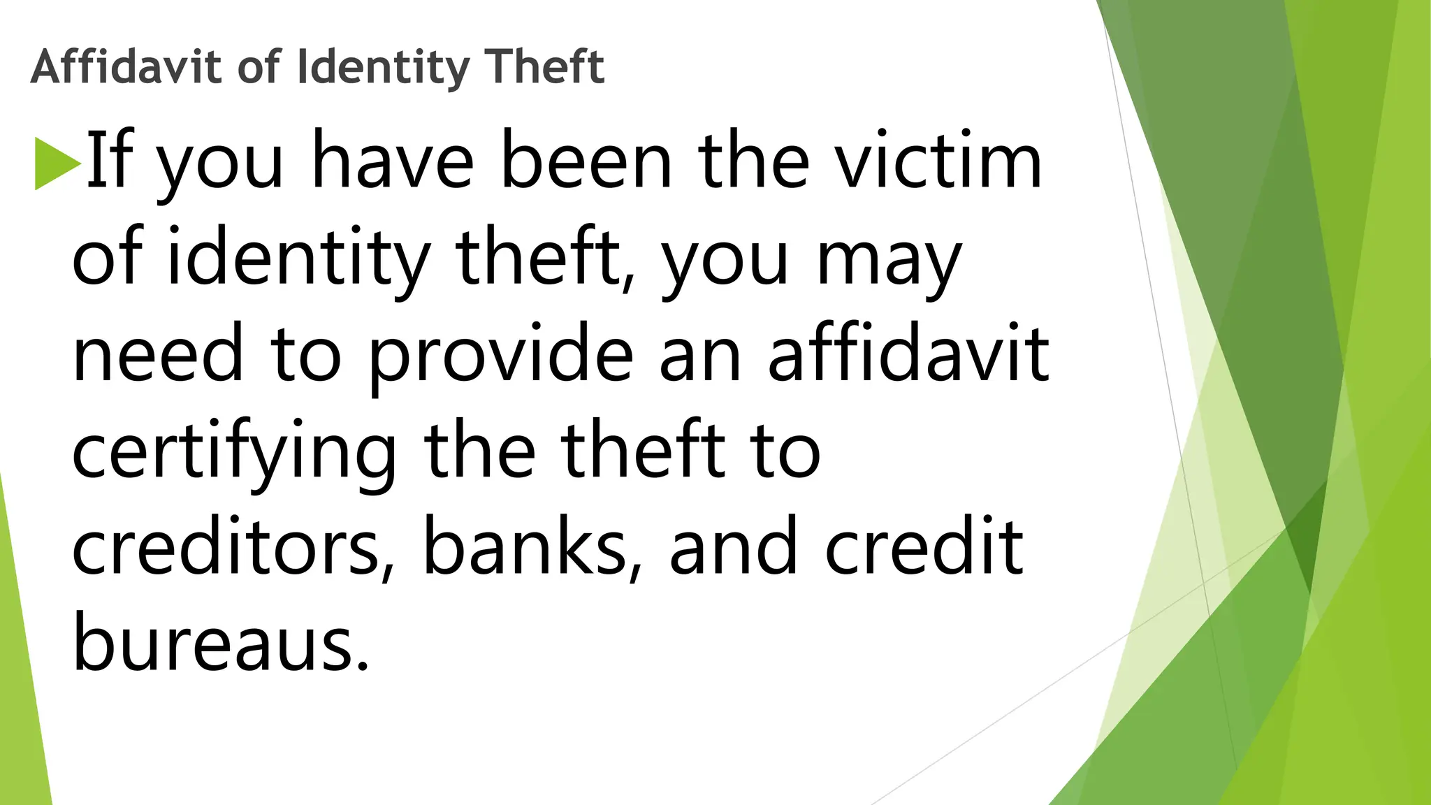 WHAT-IS-AFFIDAVIT. Meaning, examples and elements | PPT