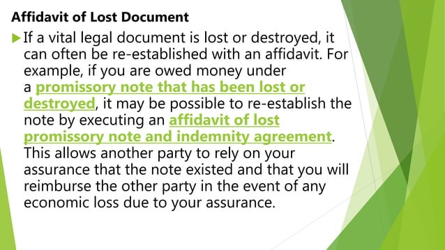 WHAT-IS-AFFIDAVIT. Meaning, examples and elements | PPT