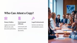 What is an Attested Copy? Definition, Use Cases & Legal Standing | PDF