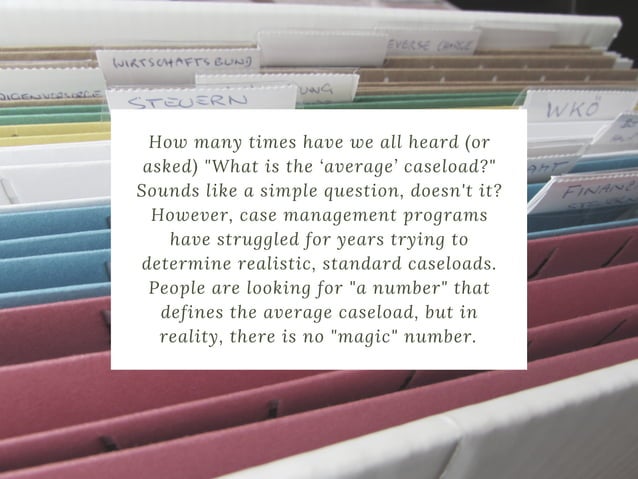 What is an "Average" Caseload? | PPT