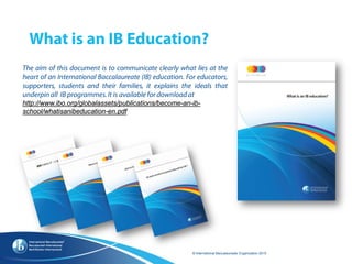 What is an IB Education? | PDF