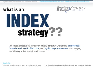 What is-an-index-strategy? | PPTX