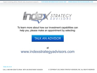 What is-an-index-strategy? | PPTX