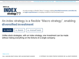 What is-an-index-strategy? | PPTX