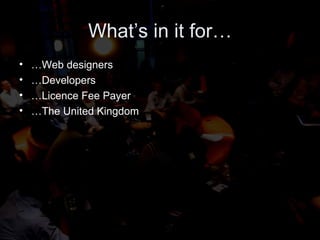 What is Backstage 2006 | PPT