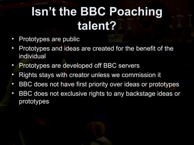 What is Backstage 2006 | PPT