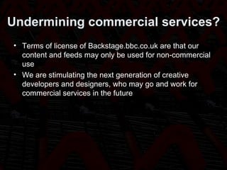 What is Backstage 2006 | PPT