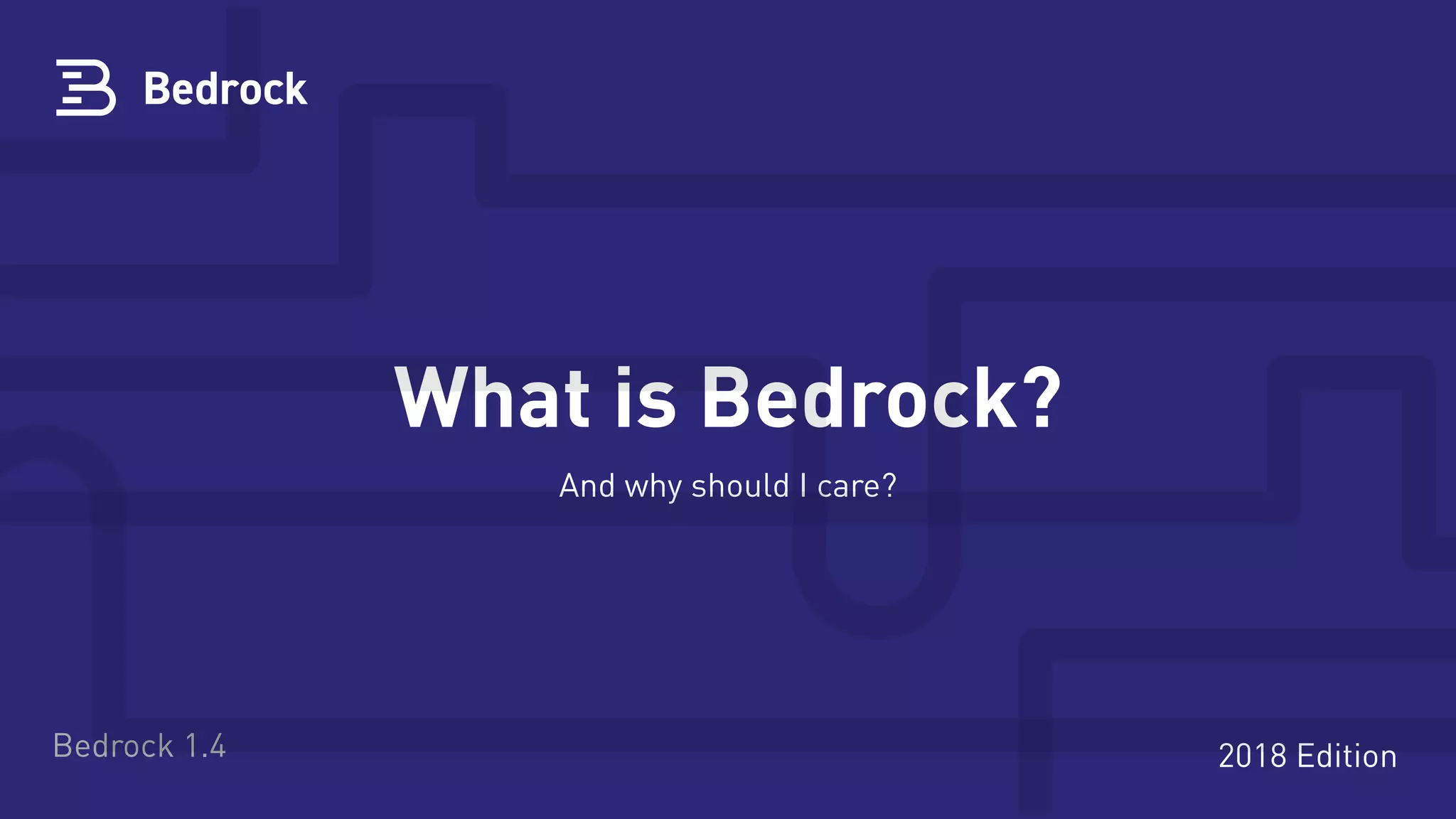 What is Bedrock? | PDF