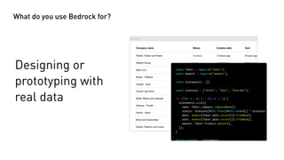 What is Bedrock? | PDF