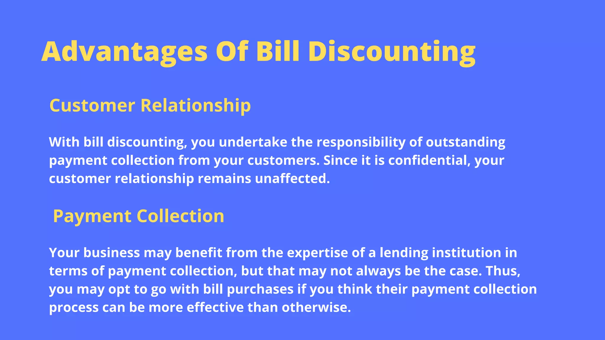 What is bill discounting? | PDF