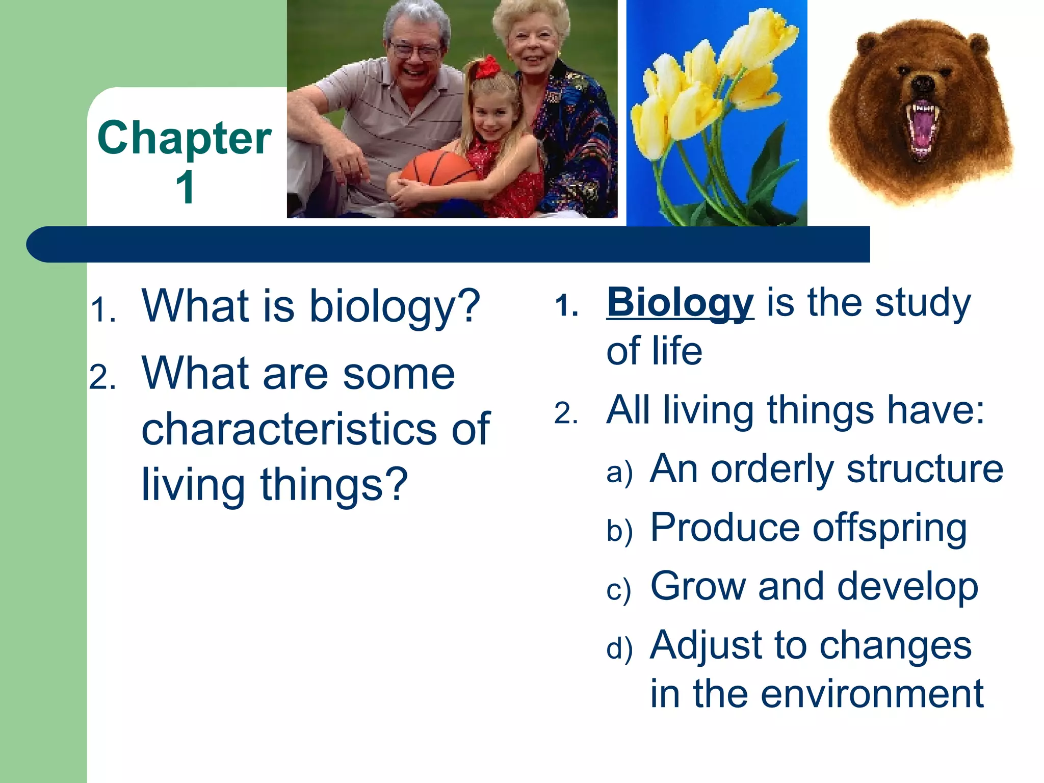 Mims - What is Biology | PPT