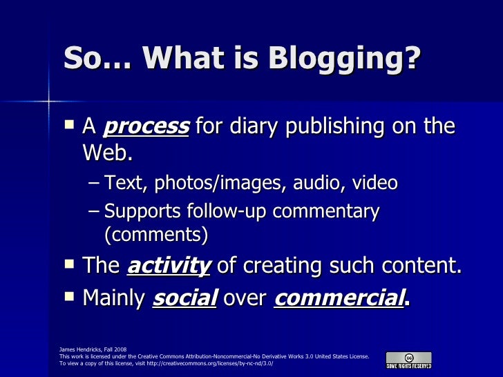 What Is Blogging And How Can I Use It?