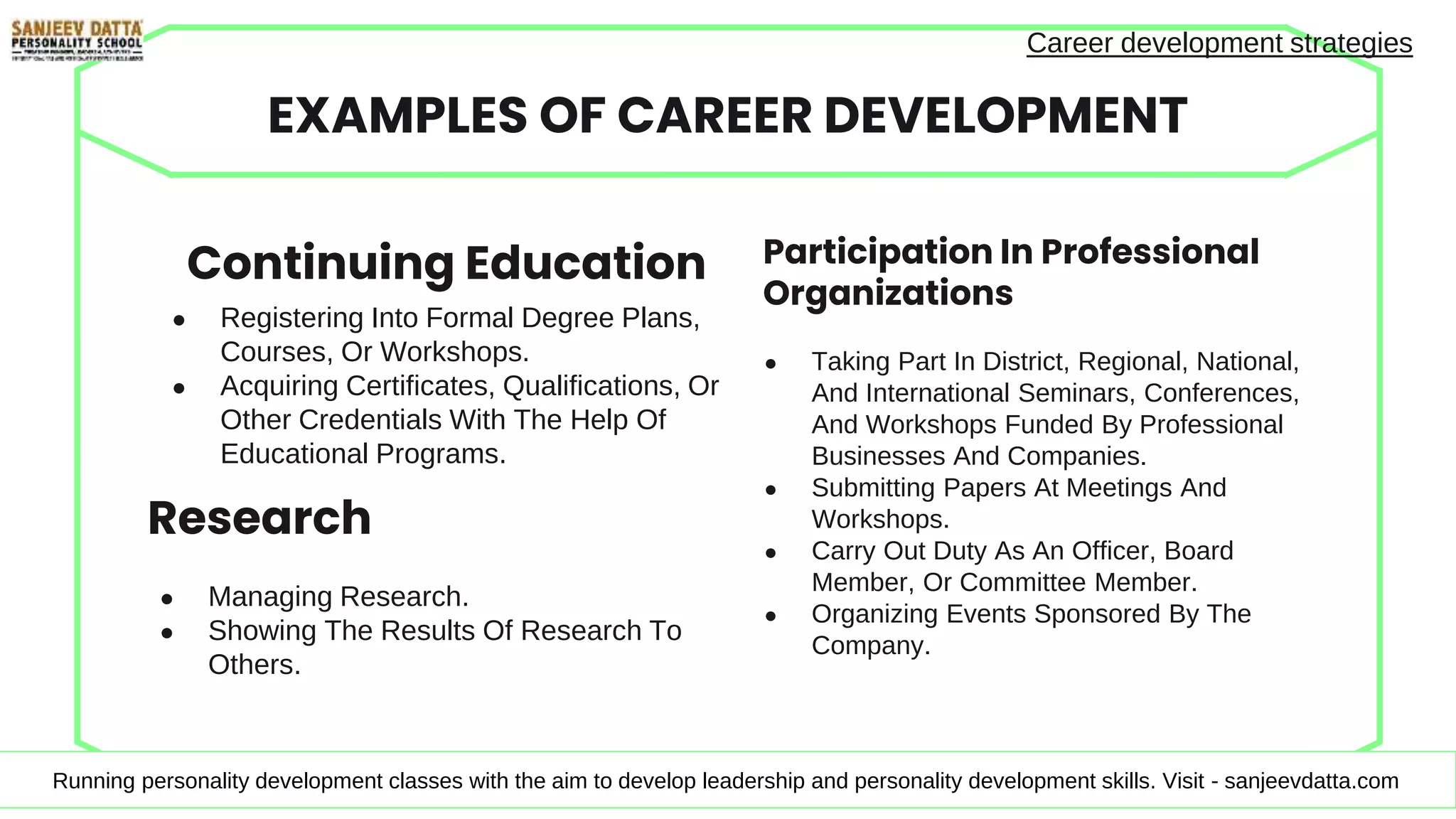 What is a Career Development Plan? | PPTX