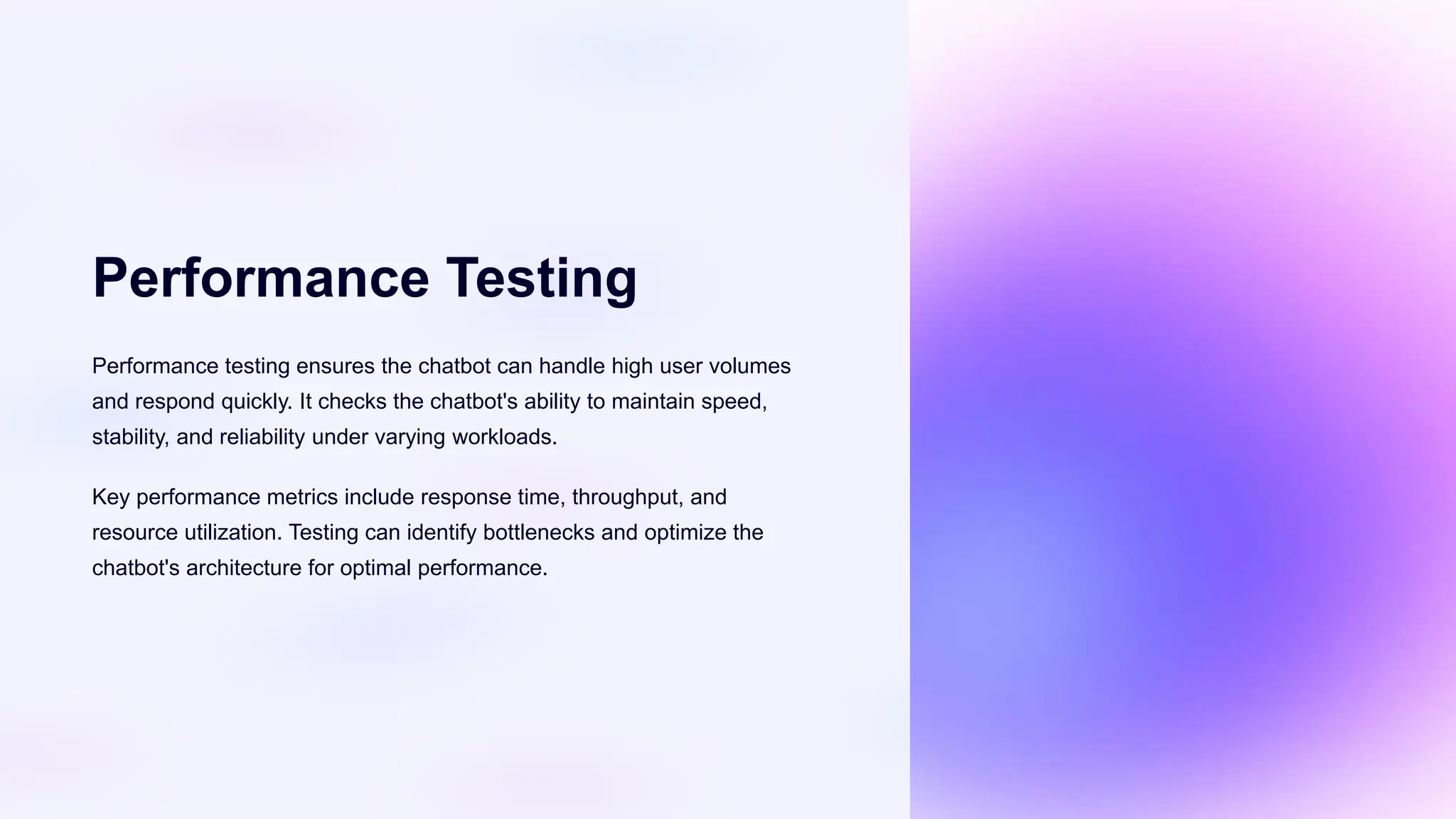 What is Chatbot Testing? How to Perform Chatbot Testing? | PPT