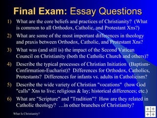 What Is Christianity | PPT