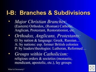 What Is Christianity | PPT