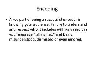 Communication is the sending and receivi | PPT