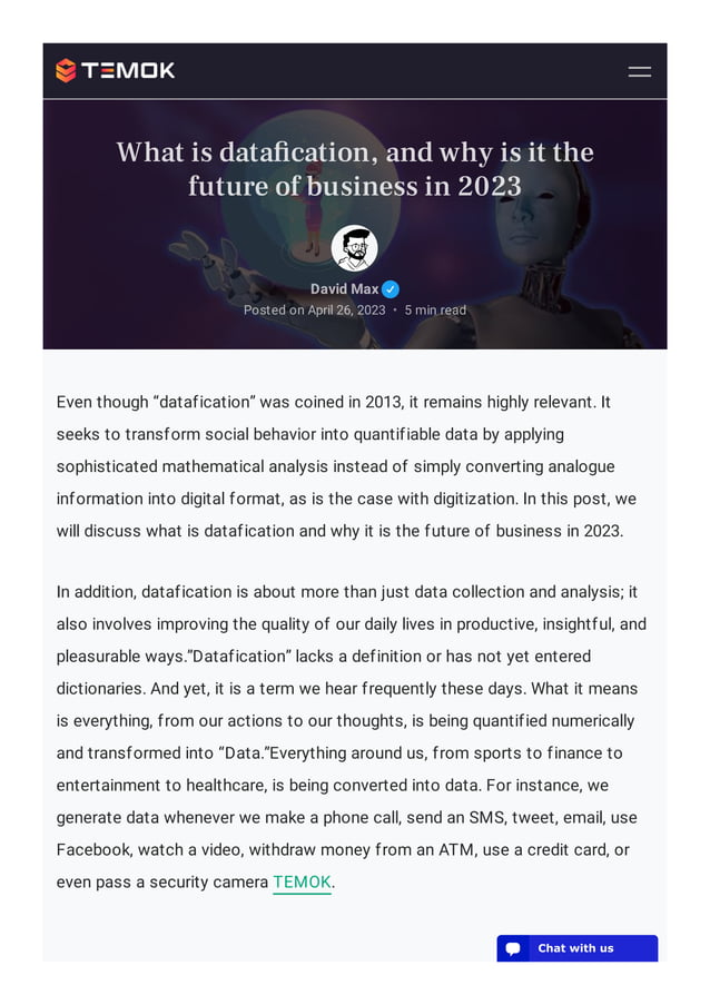 what-is-datafication-and-why-is-it-the-future-of-business-in-2023.pdf | Internet | Computing