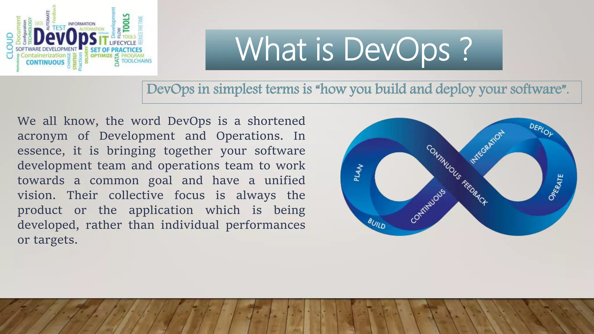 What Is DevOps? | PPTX | Web Development | Internet