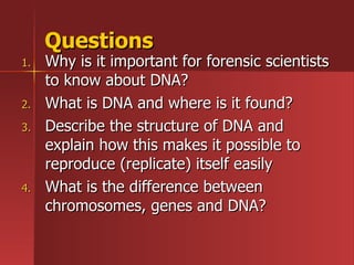 What Is Dna | PPT