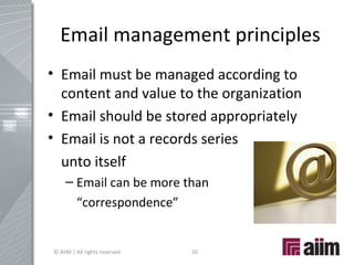 What is Email Management? | PPT