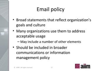 What is Email Management? | PPT
