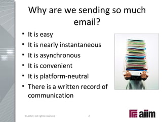 What is Email Management? | PPT