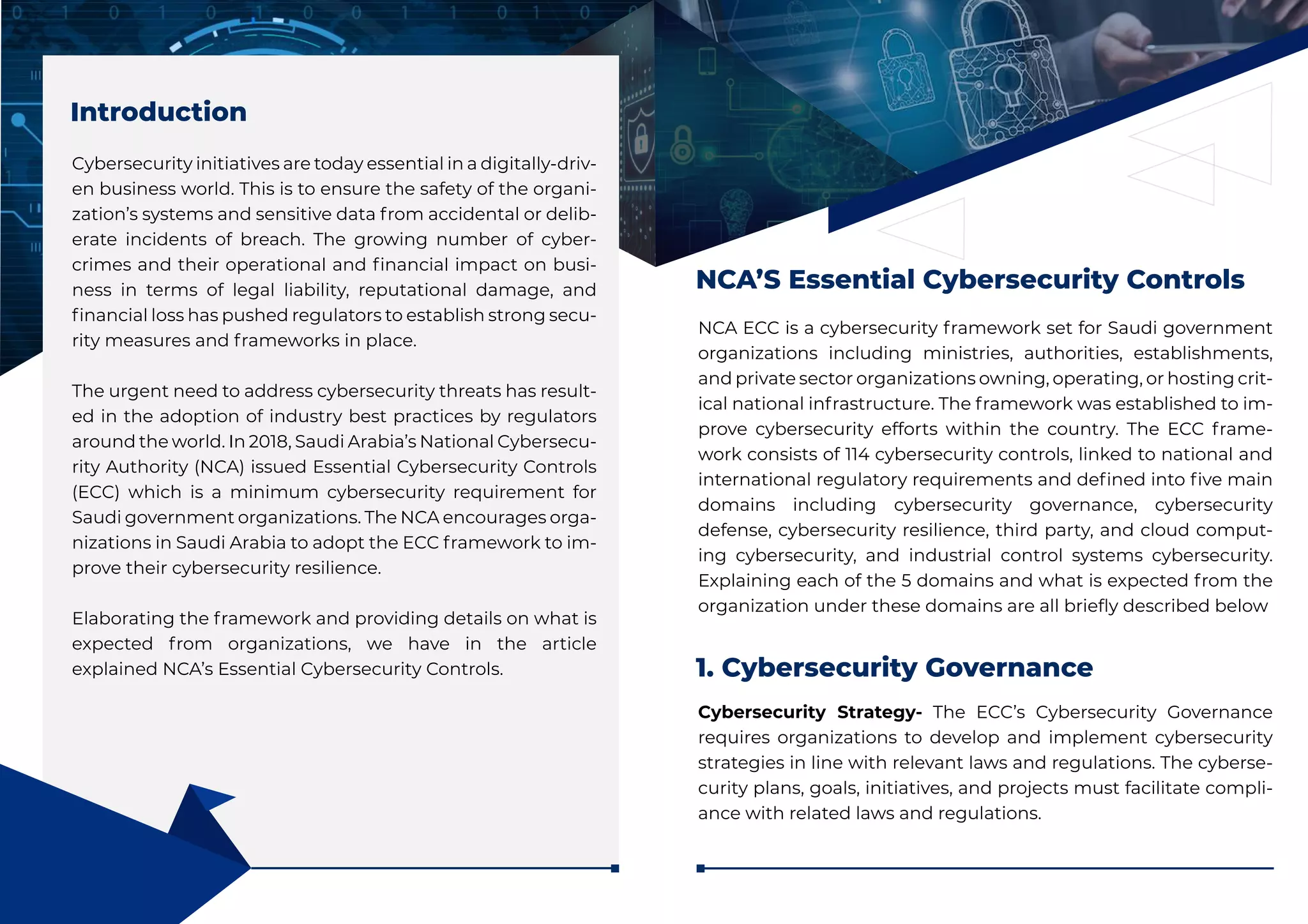 What is expected from an organization under NCA ECC Compliance? | PDF