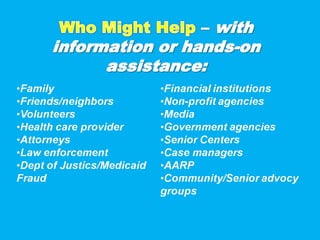 What Is Financial Exploitation | PPT