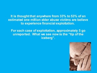 What Is Financial Exploitation | PPT