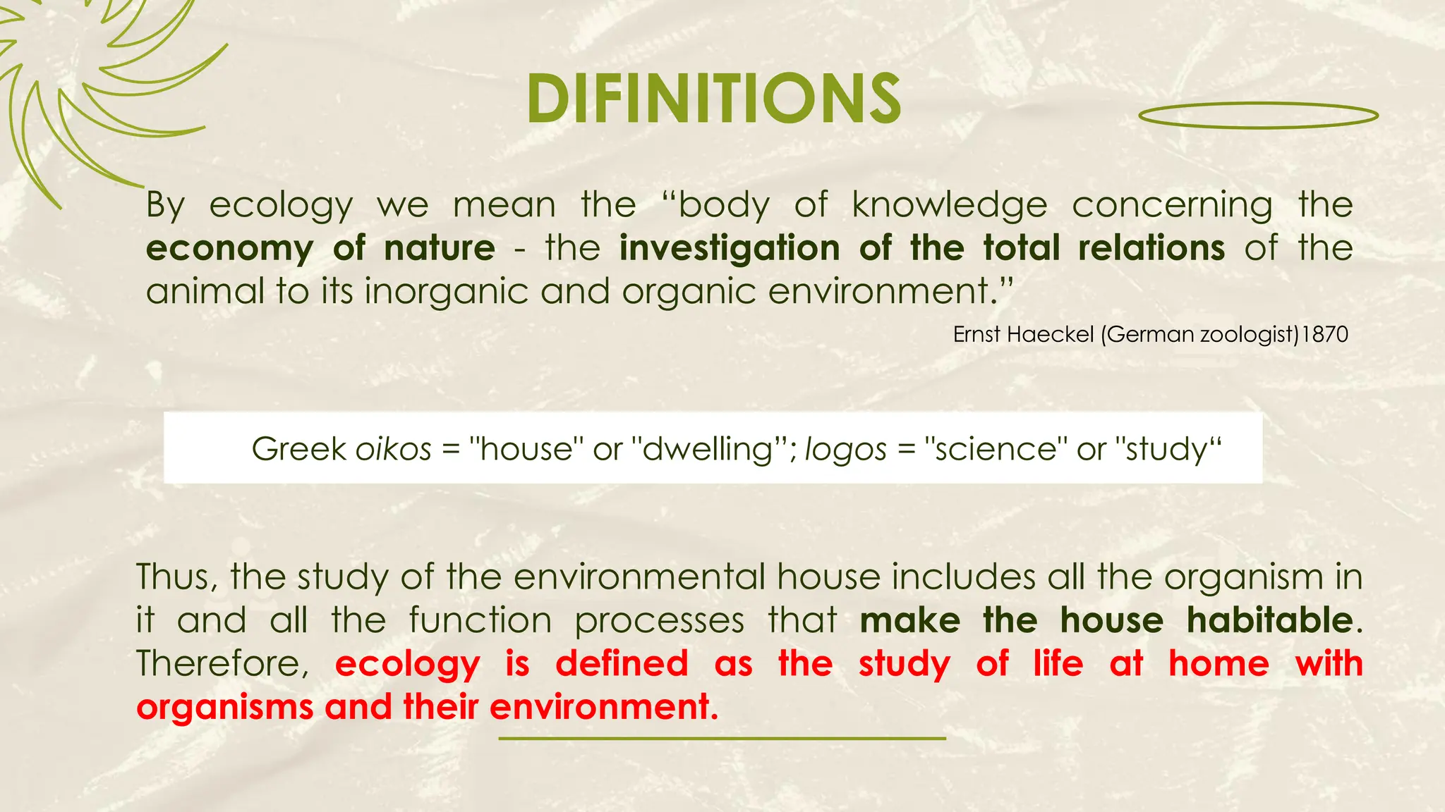 WHAT-IS-FOREST-ECOLOGY.pdf A Powerpoint Presentation | PPT